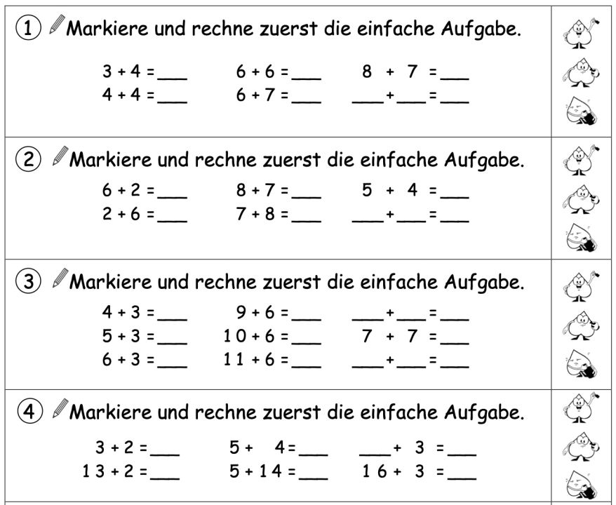Geschickte Addition PIKAS Geschickte Addition PIKAS